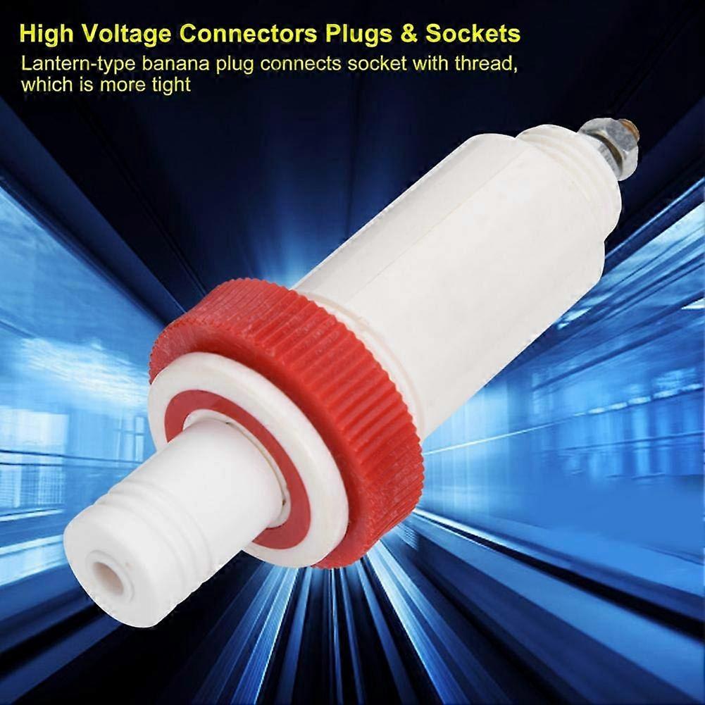 2 Pairs of 4 mm Banana 10Kv -30Kv High Voltage Connector Plug and ...