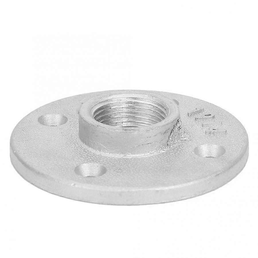 10Pcs Iron Cast Flange Cast Iron Flanges DN20 4 Holes Flange Base ...
