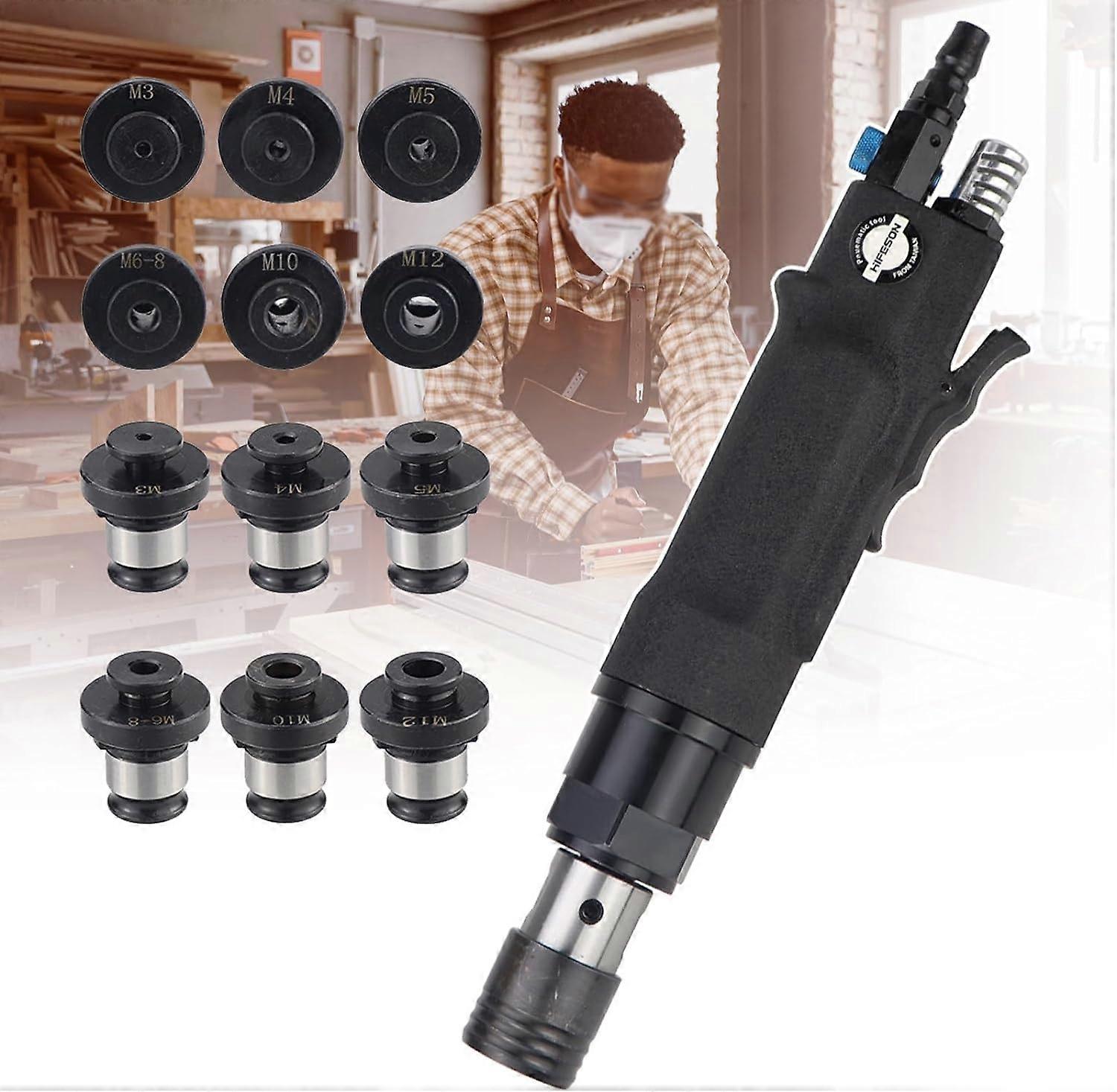 M3-M12 Straight Pneumatic Tapping Machine, High-Speed Pneumatic Drill ...