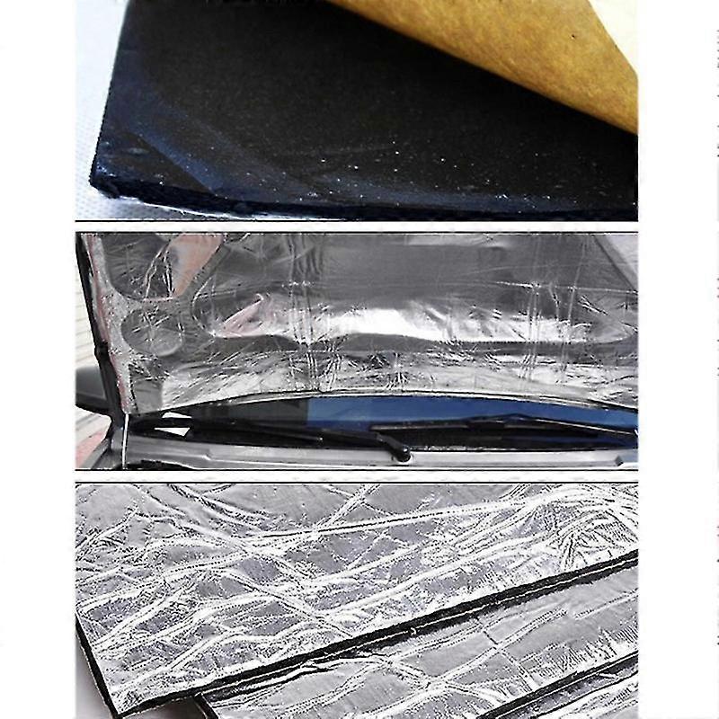 Car 100*140cm Glass Fibre Car Engine Bay Bonnet Insulation Noise Hood ...