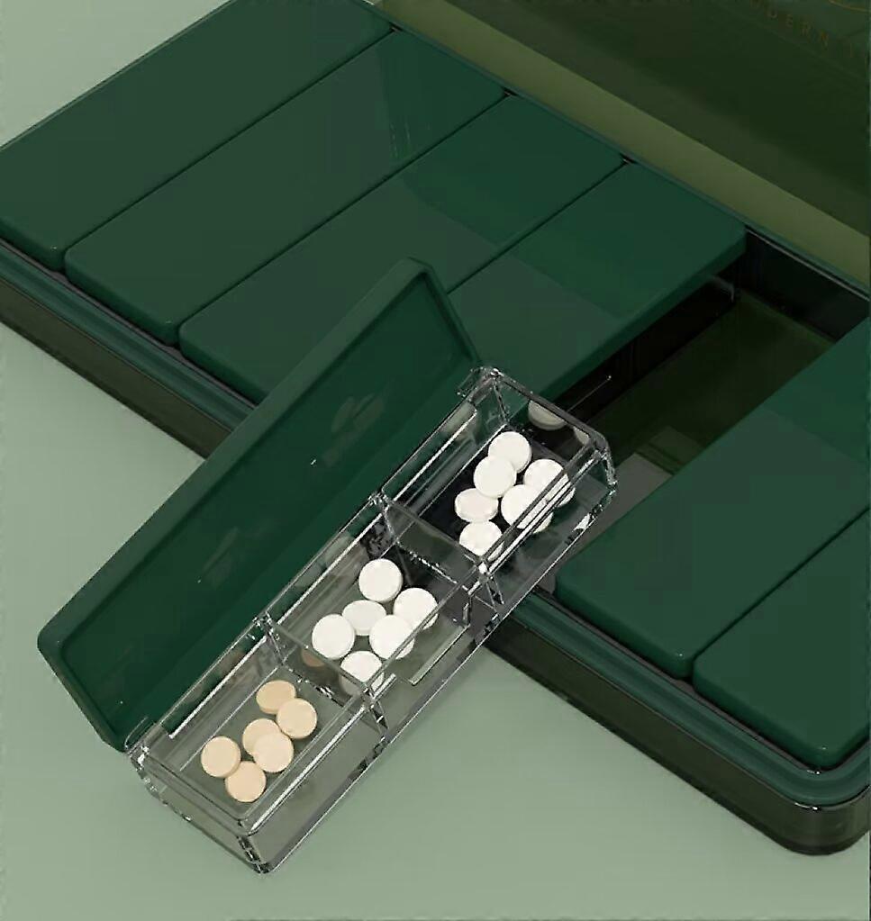 7 Day Pill Box - Weekly Pill Organizer 21 Times a Day or 7 Day ...