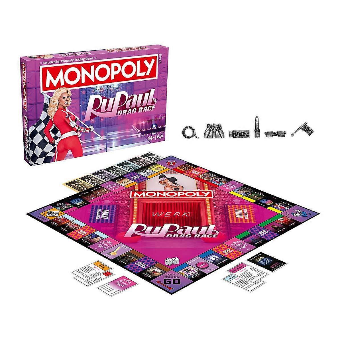 RuPaul’s Drag Race Monopoly Board Game | Fruugo UK