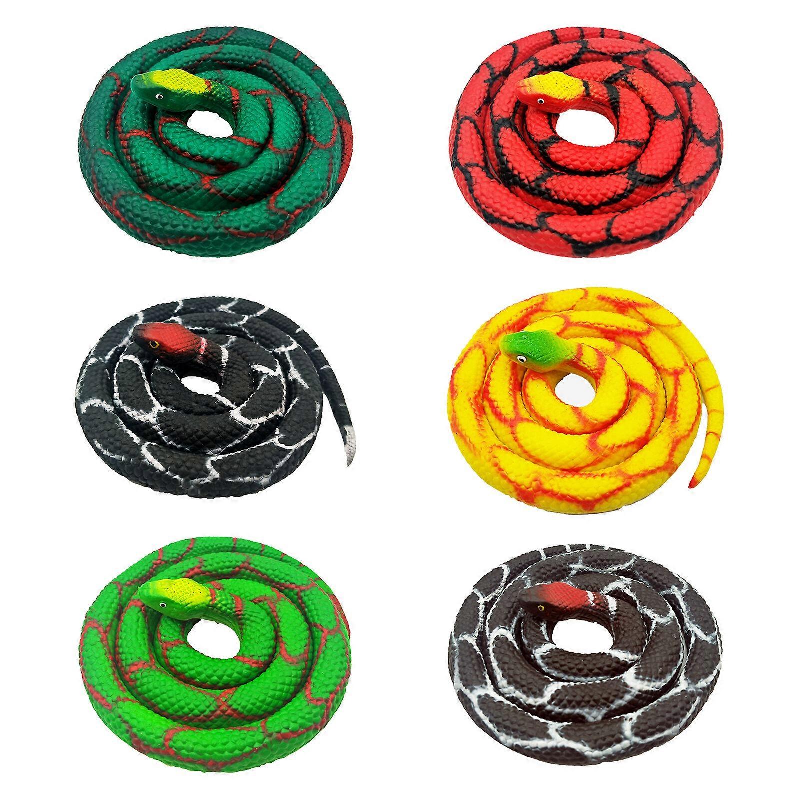 Realistic Fake Snakes Toy for Halloween, April Fools' Day and Prank, 30 ...