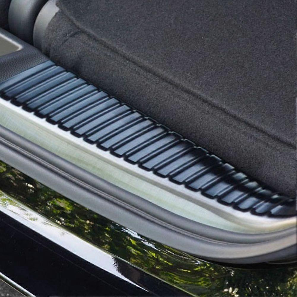 Car Trunk Door Guard Strips Sill Plate Rear Bumper Guard Trim Cover ...