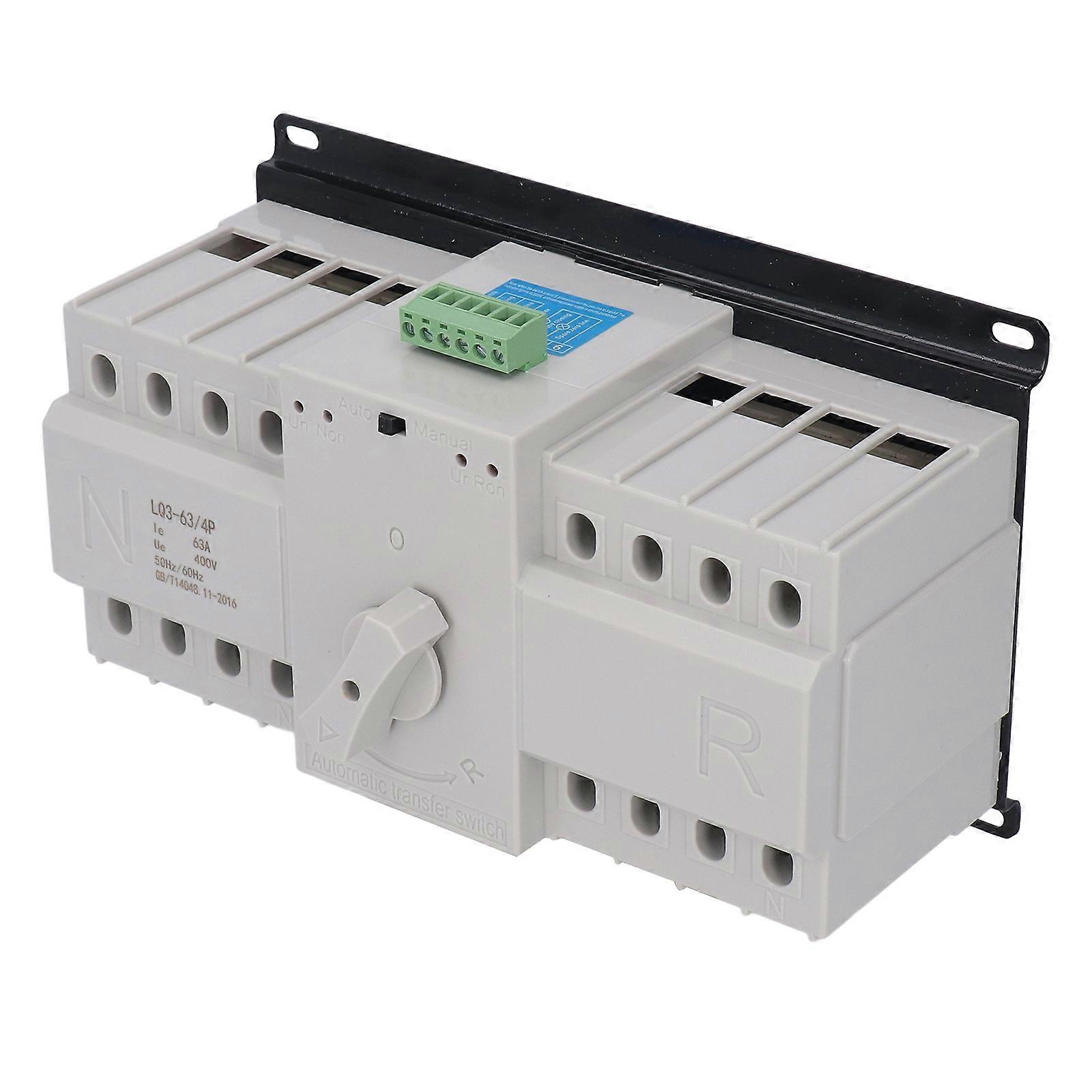 Dual Power Automatic Transfer Switch 4P CB Grade Dual Power Generator ...