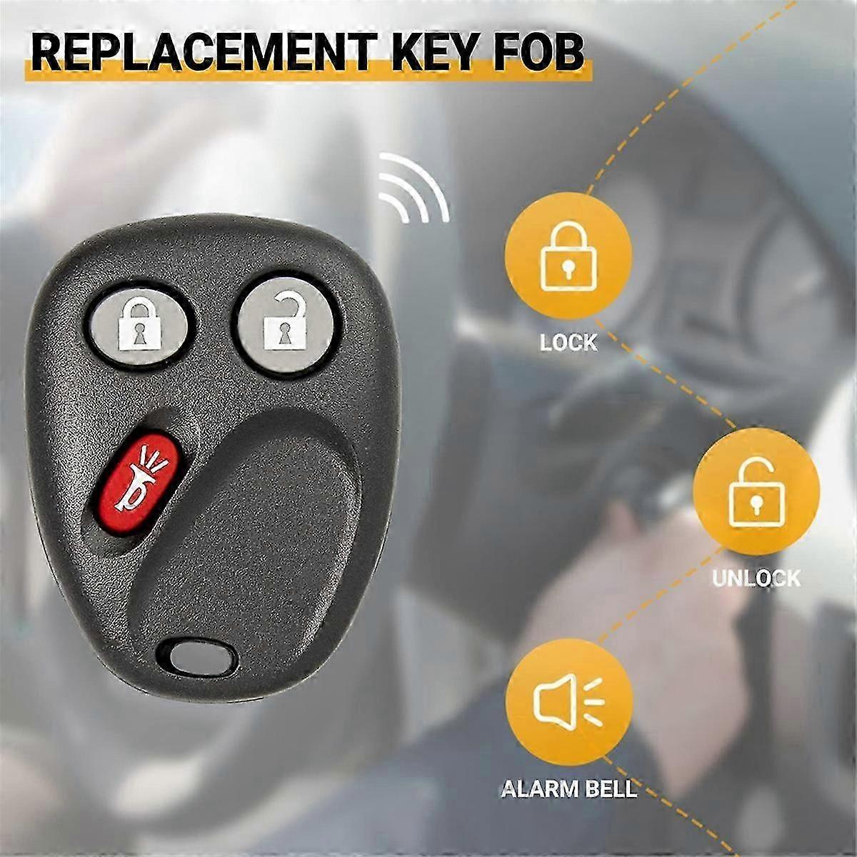 LHJ011 Keyless Entry Car Remote for Chevy Silverado Tahoe Suburban GMC ...