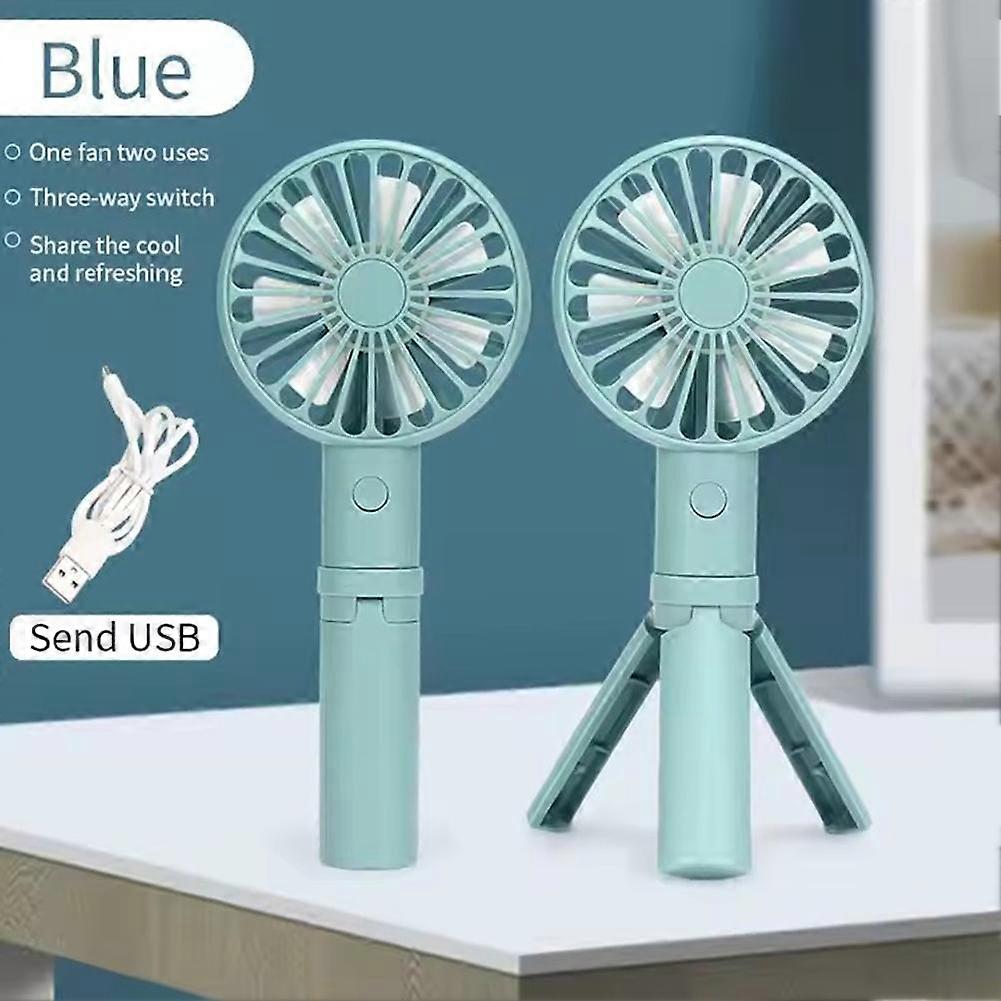Portable Handheld Personal MINI face Fan 3Speeds Rechargeable Folding ...