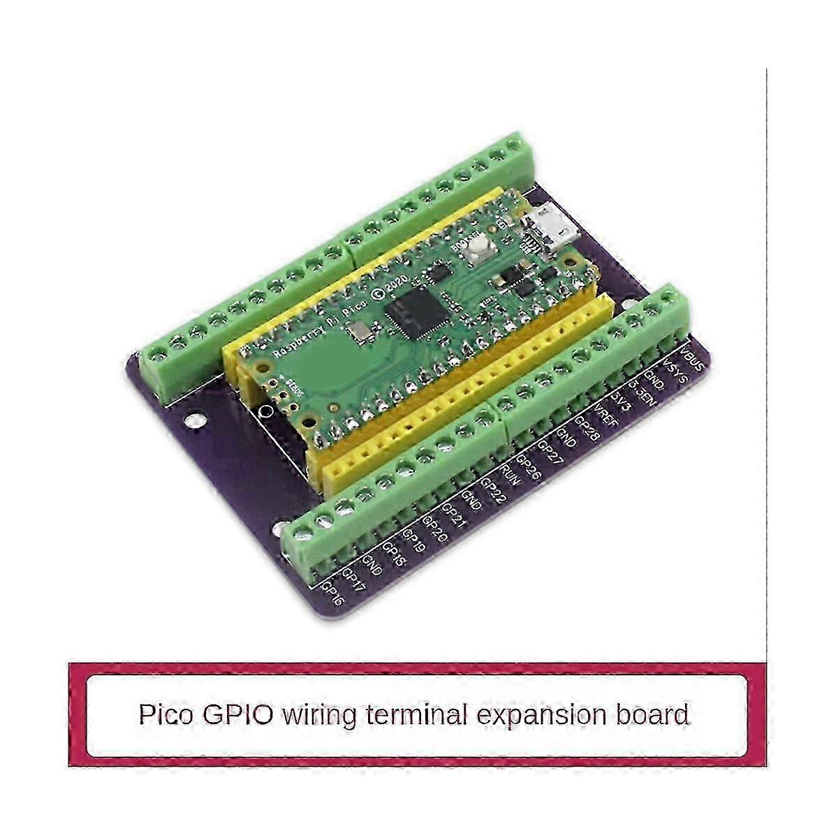 GPIO Expansion Board for Raspberry Pi PICO with Terminal GPIO Interface ...
