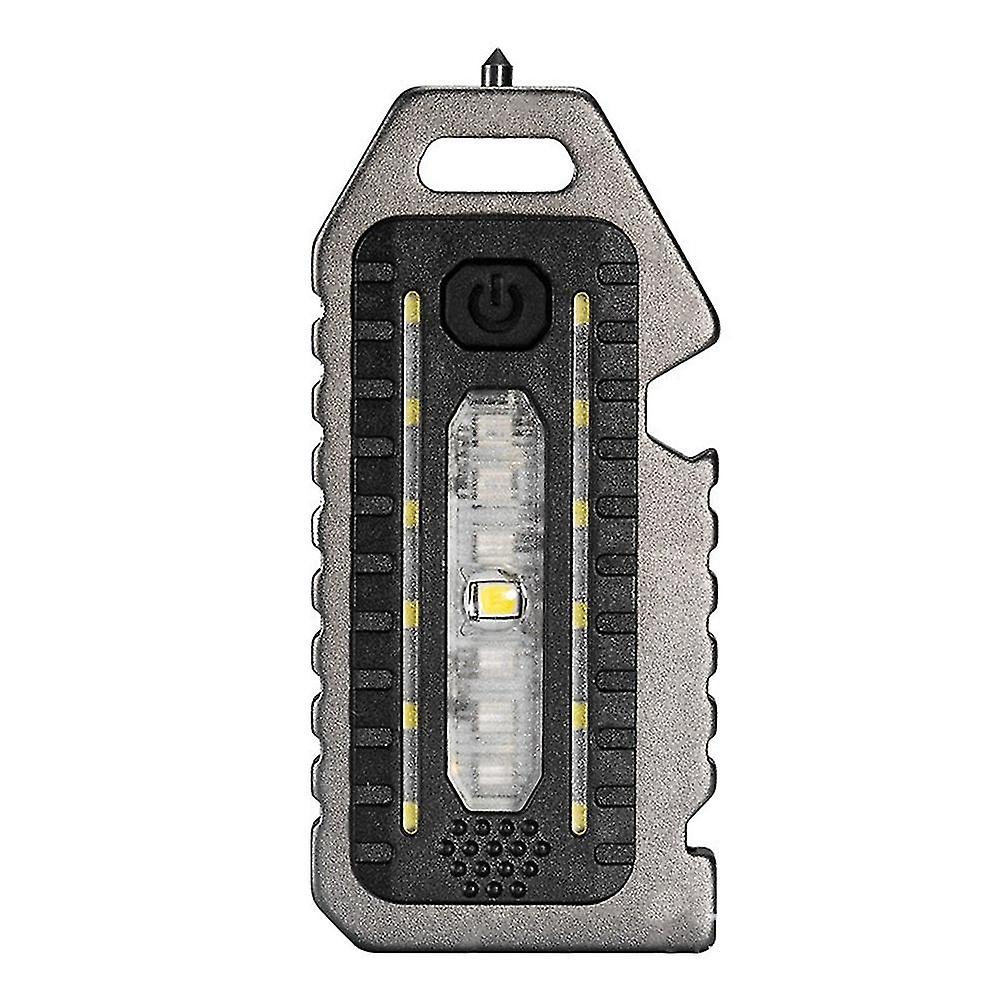 Led Red Blue Shoulder Police Light Usb C Rechargeable Flashing Safety ...