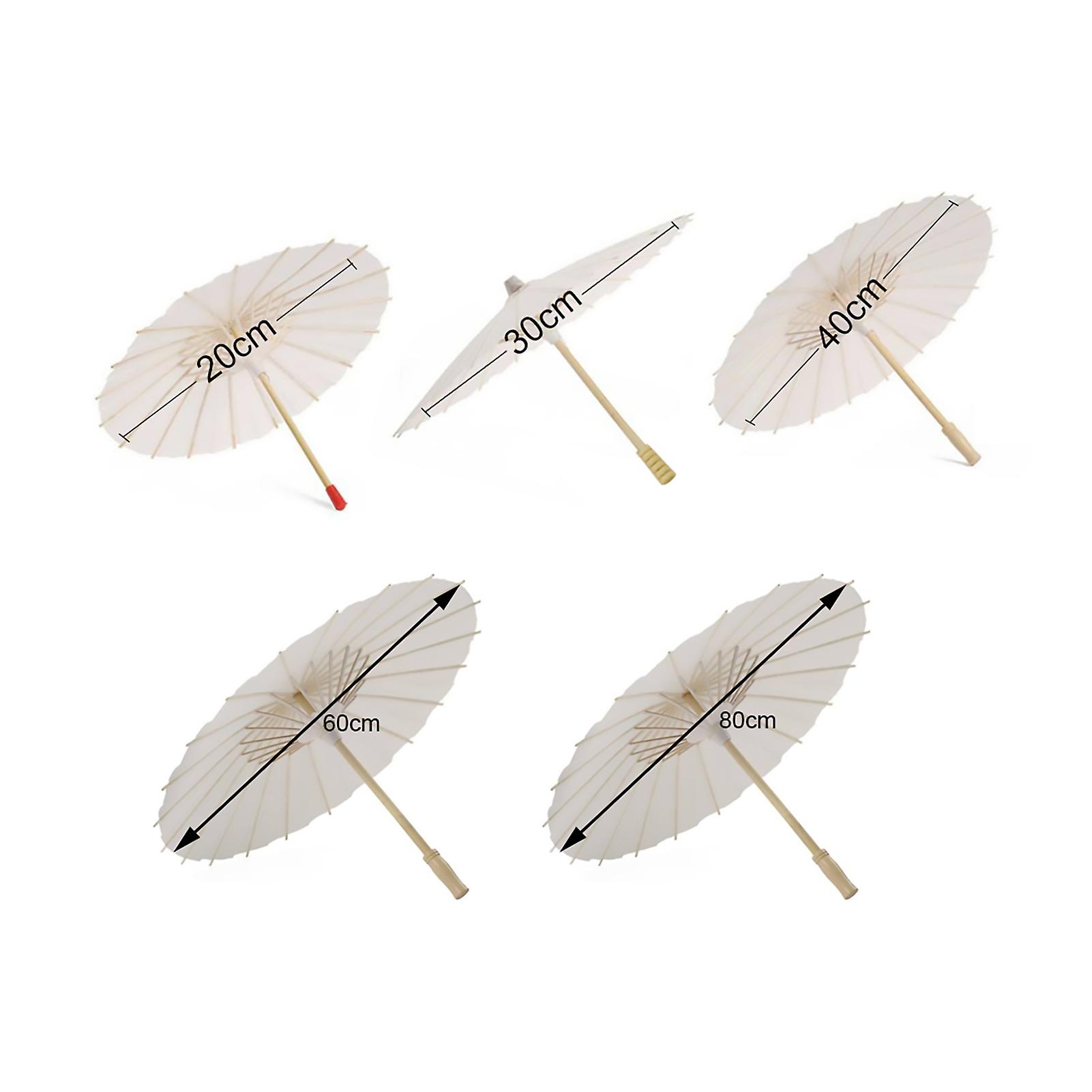 Chinese Vintage DIY Paper Umbrella Wedding Decor Photo Shoot Parasol ...