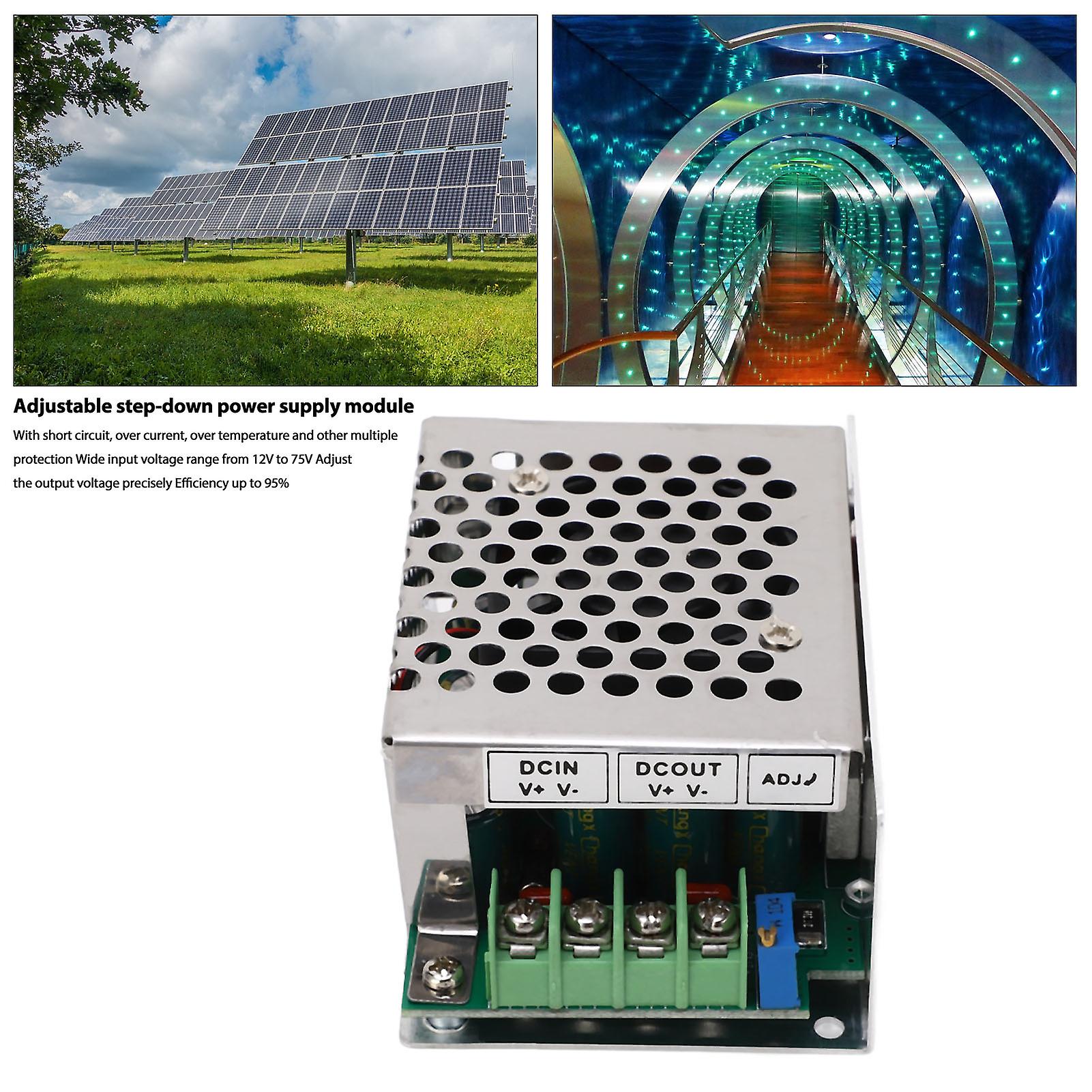 Adjustable Buck Module High Power 400W Anti Reflow Multiple Protection ...