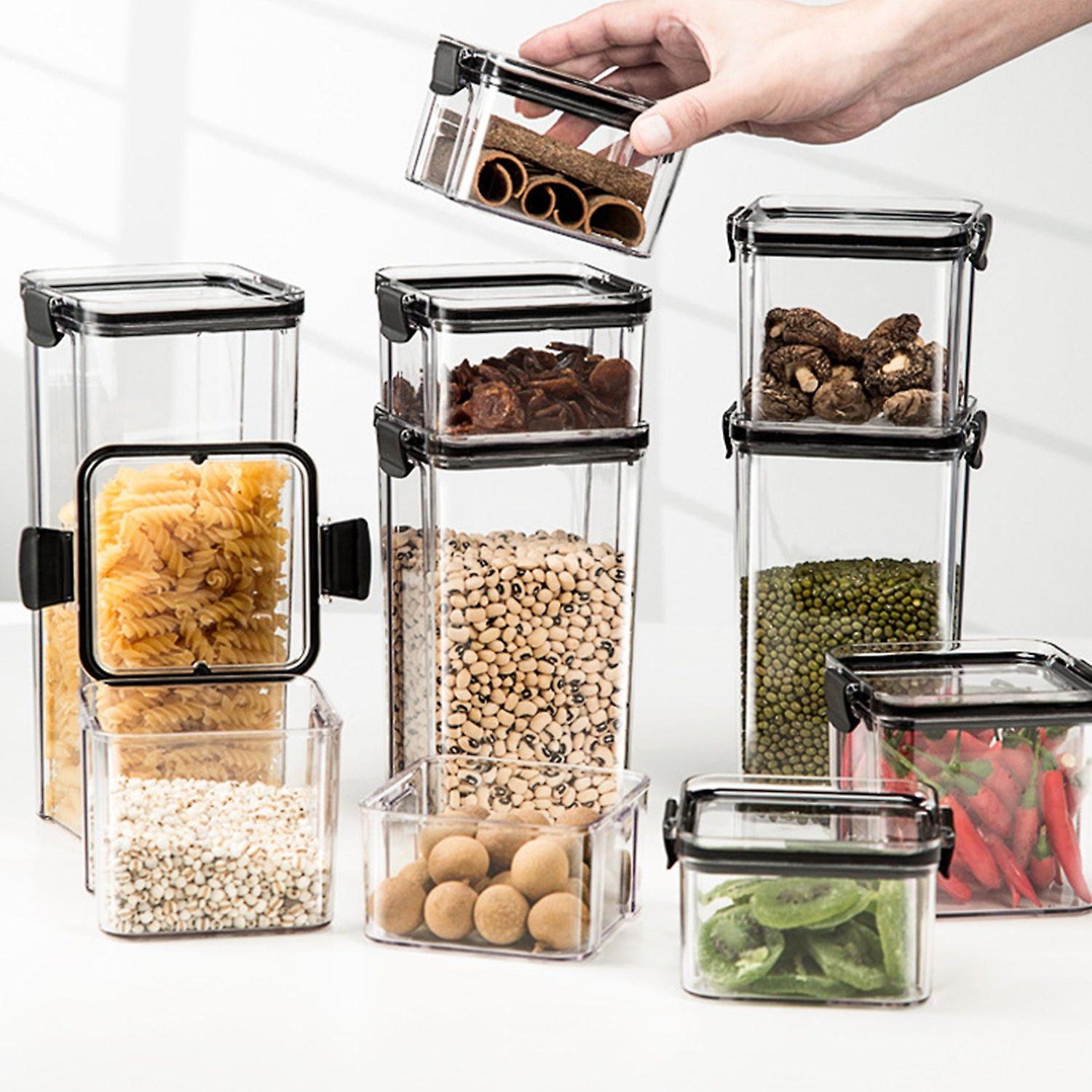 fornnerg Sealed Can Transparent Large Capacity PP Visible Food Storage ...