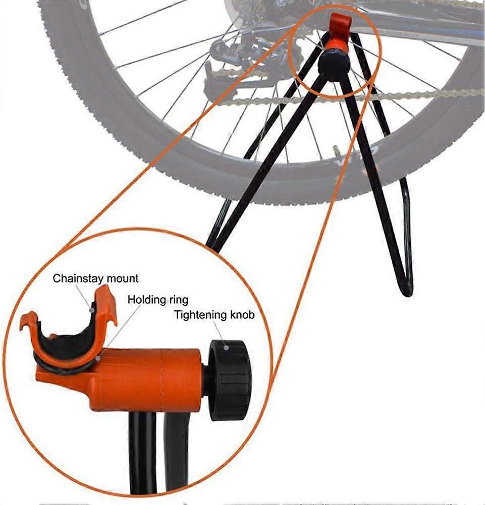 1Pc Bike Stand Height Adjustable Bike Storage Rack Bike Wheel Hub ...
