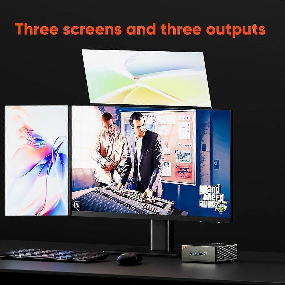 Amd Gaming Mini PC Ryzen 7 5800u Ryzen5 4500u Nvme SSD Dual Lan Windows ...