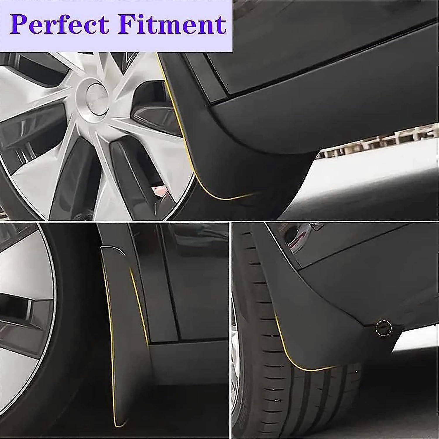 4pcs Car Mud Flaps For T-oyota Bz4x 2022-2023, Custom Front And Rear ...
