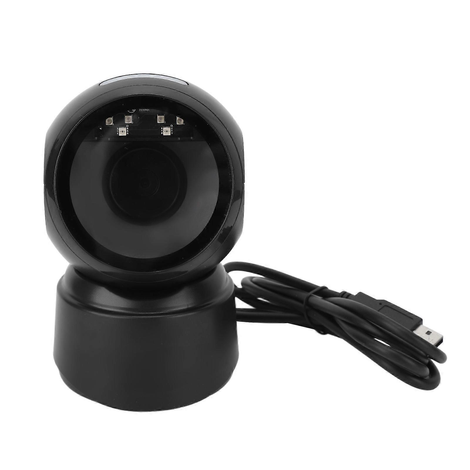Barcode Scanner 1D 2D QR Reading USB Automatic Infrared Screen Sensing ...
