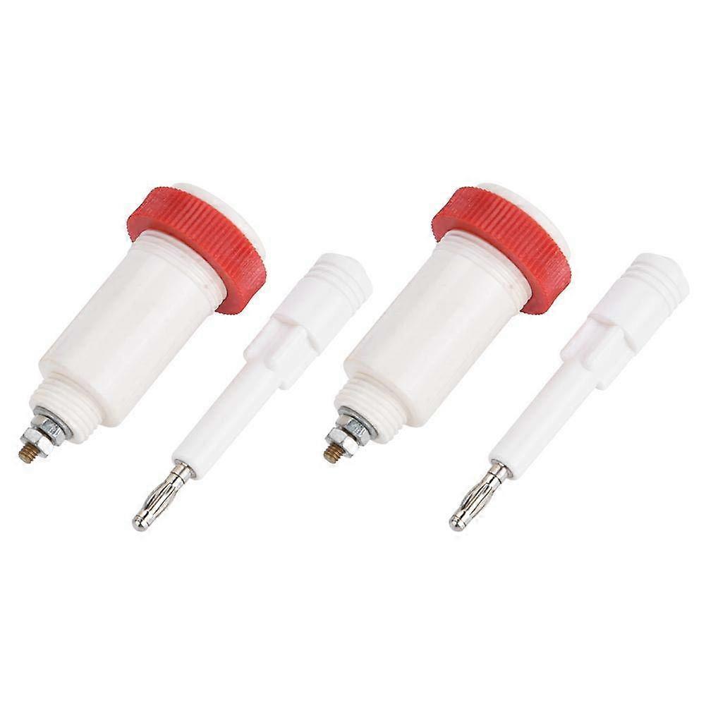 2 Pairs of 4 mm Banana 10Kv -30Kv High Voltage Connector Plug and ...