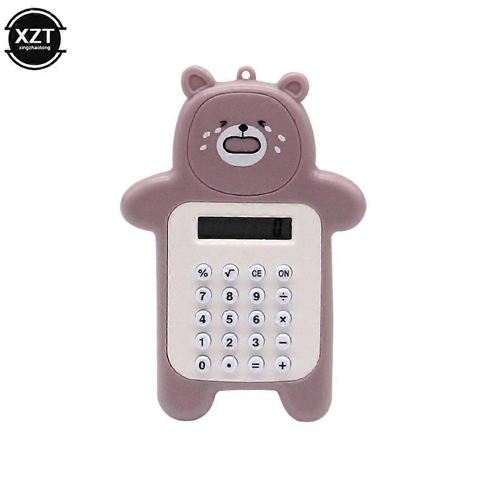 Mini Cartoon Calculator Pocket Size 8 Digits Display Portable Kawaii ...