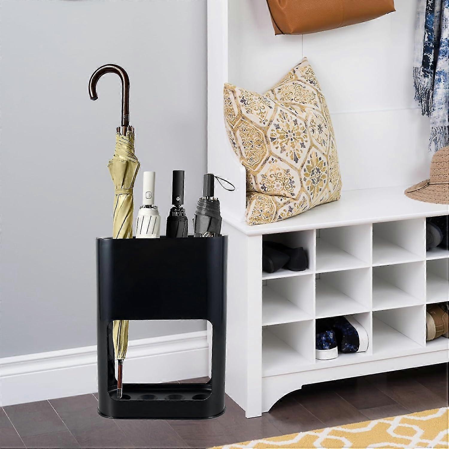 Umbrella Rack With Removable Drip Tray, Umbrella Holder Stand For ...