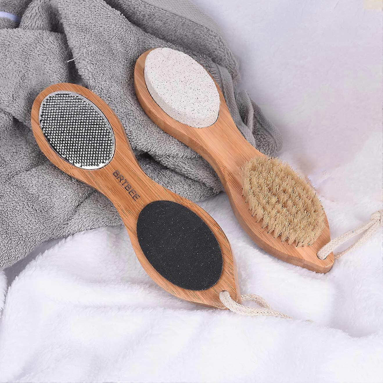 4 in 1 Foot File Callus Remover Multifunctional Foot Scrubber Pumice ...