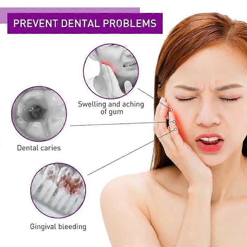 New Package Dental Disclosing Plaque Tablets Detection Agent Purple ...