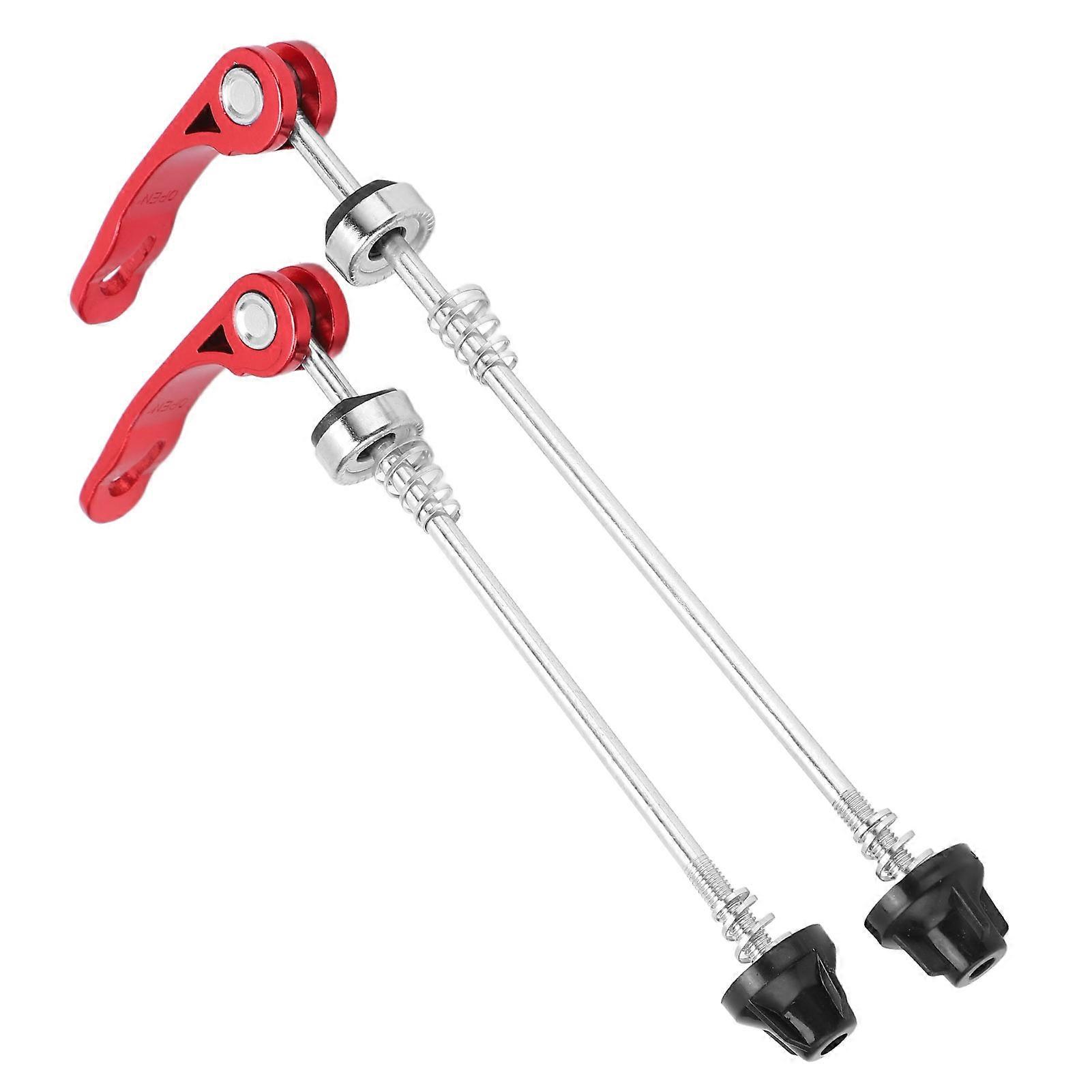 2Pcs Bicycle Hub Quick Release Lever 145mm Front 185mm Rear Wear ...