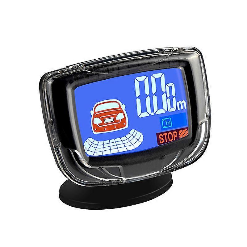 Vehicle Reverse Parking Radar LCD Display with 4 Sensors Backup Car ...