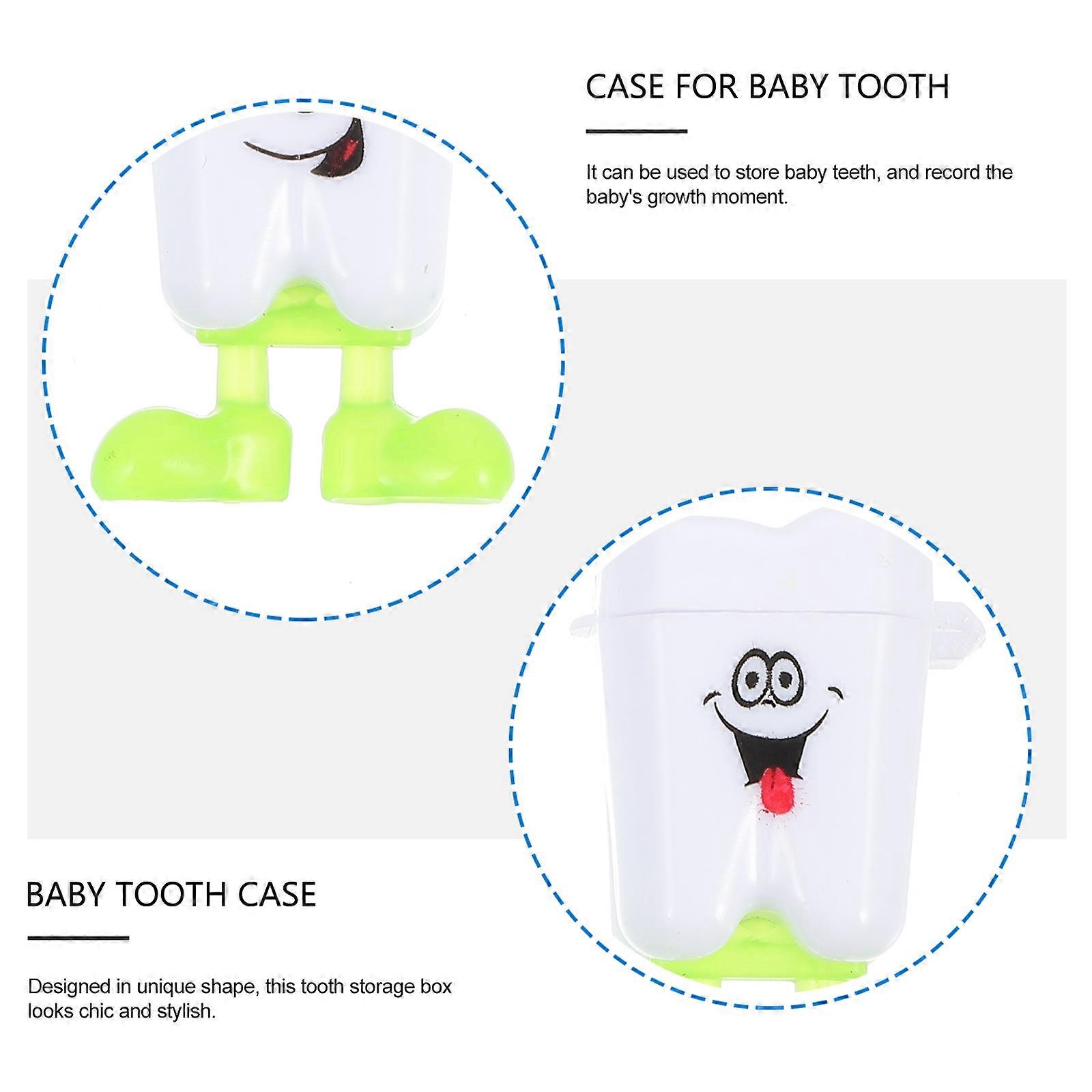 50pcs Tooth Keepsake Box Baby Teeth Saver Small Baby Teeth Storage ...