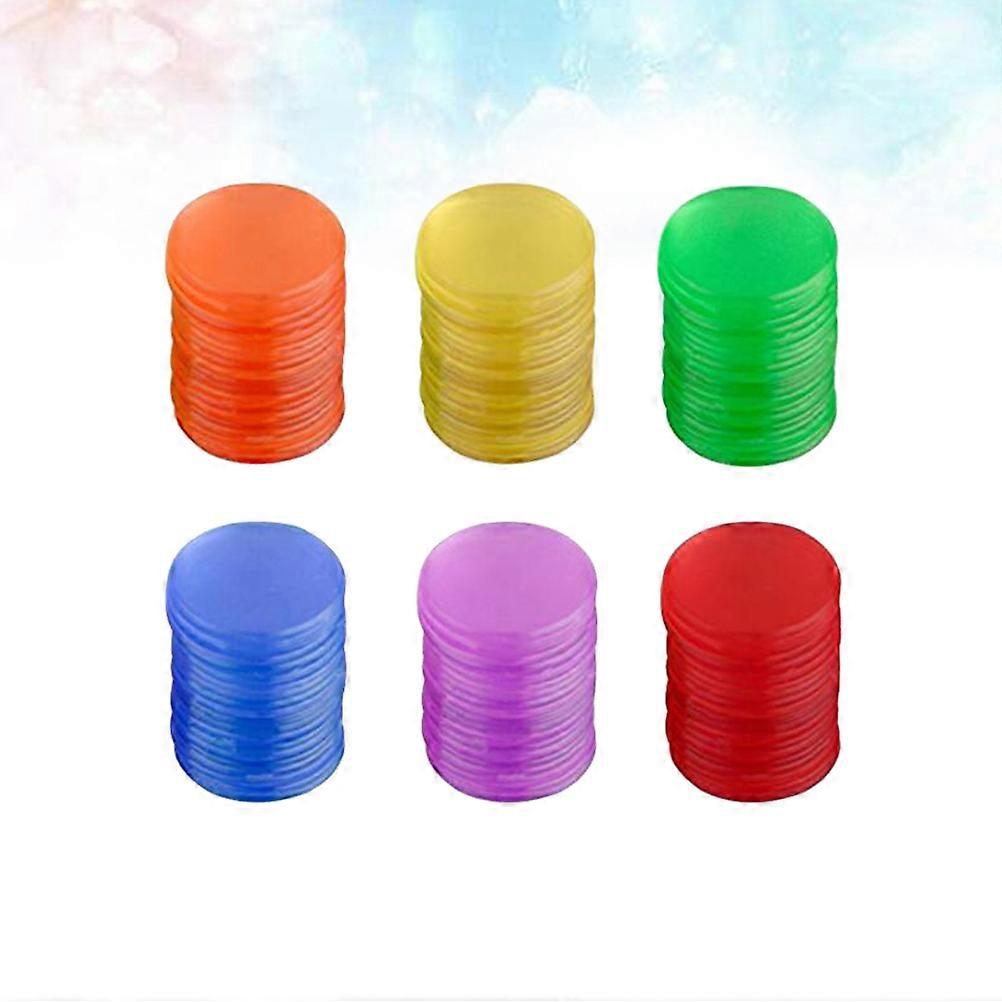 300pcs Plastic Tokens Pro Count Bingo Chips Markers for Bingo Game ...