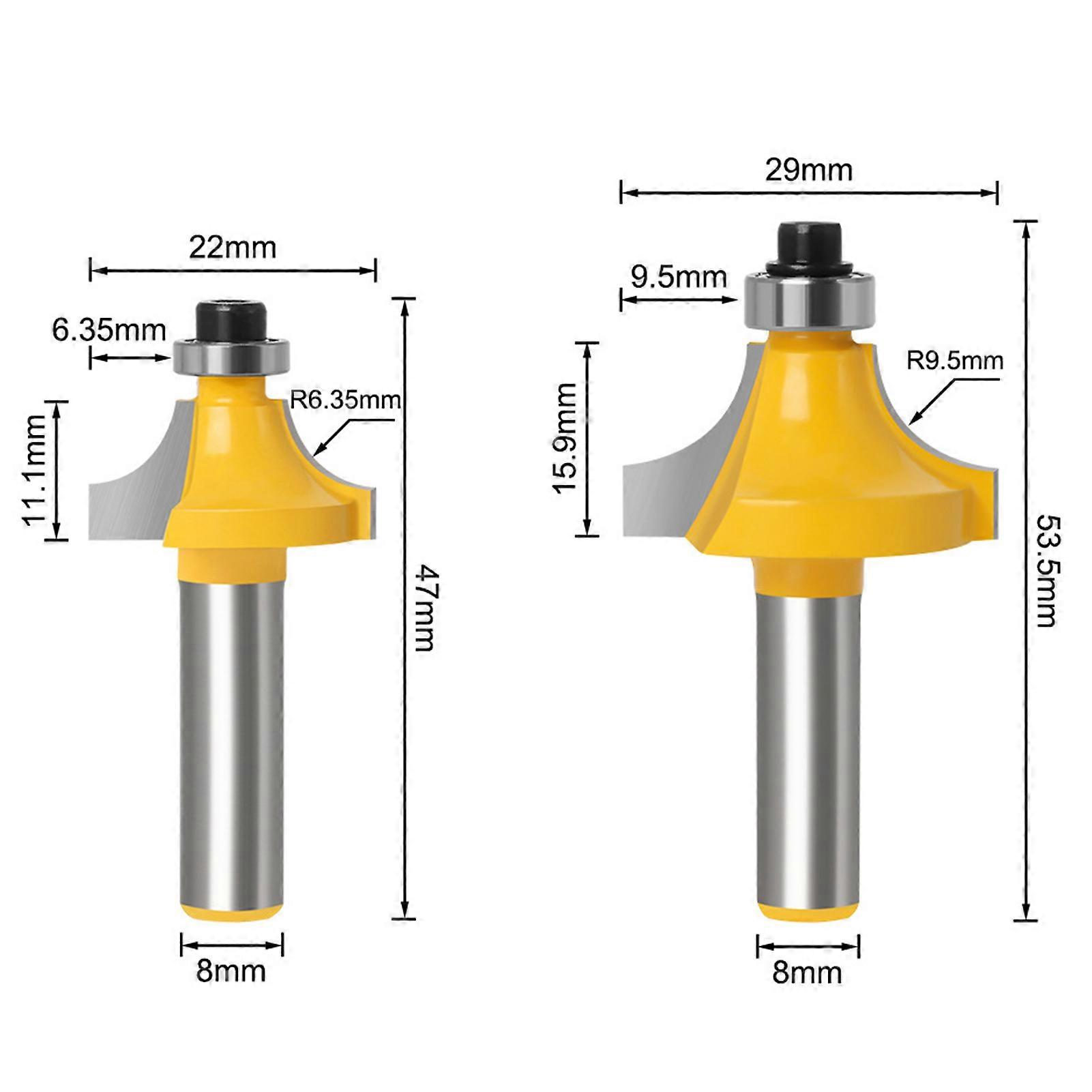 Shank Router Anti-kickback Design Fine Craftsmanship R Corner Rounding ...