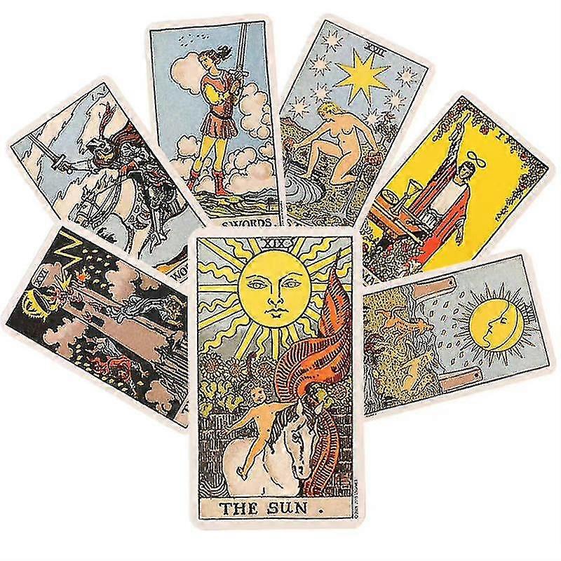 78 Tarot Cards Decks, Future Telling Fate Forecasting Tarot Deck For ...