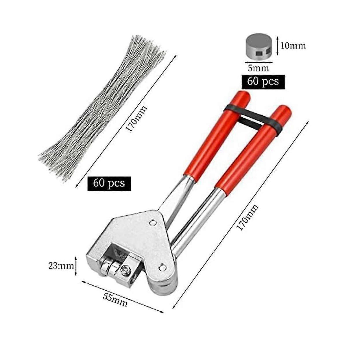 Sealing Pliers Set - Sealing Crimper , 60 Pcs Lead Seals, 60 Pcs Steel ...