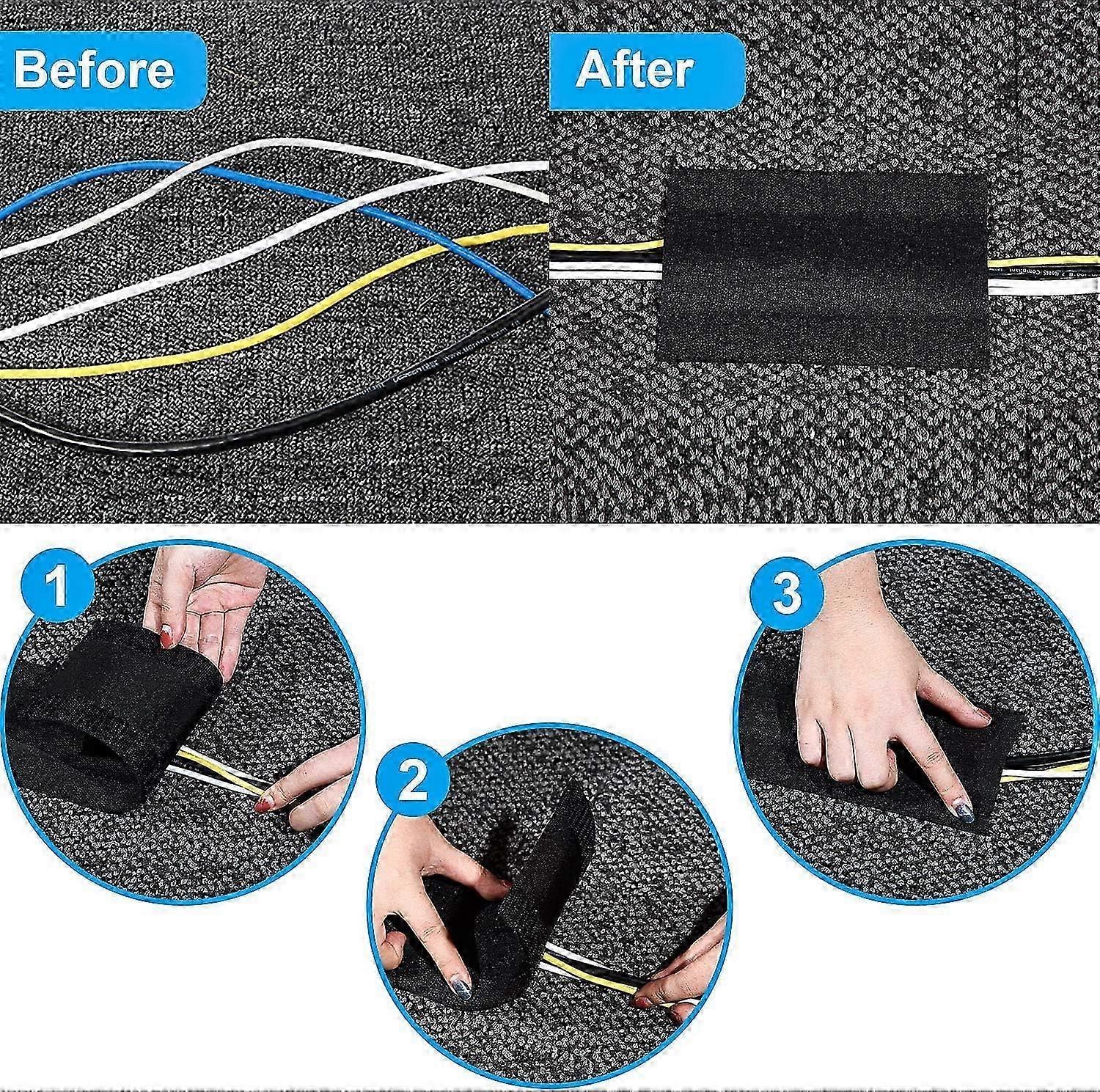 Cable Management System for Commercial Office Carpets featuring 3M ...