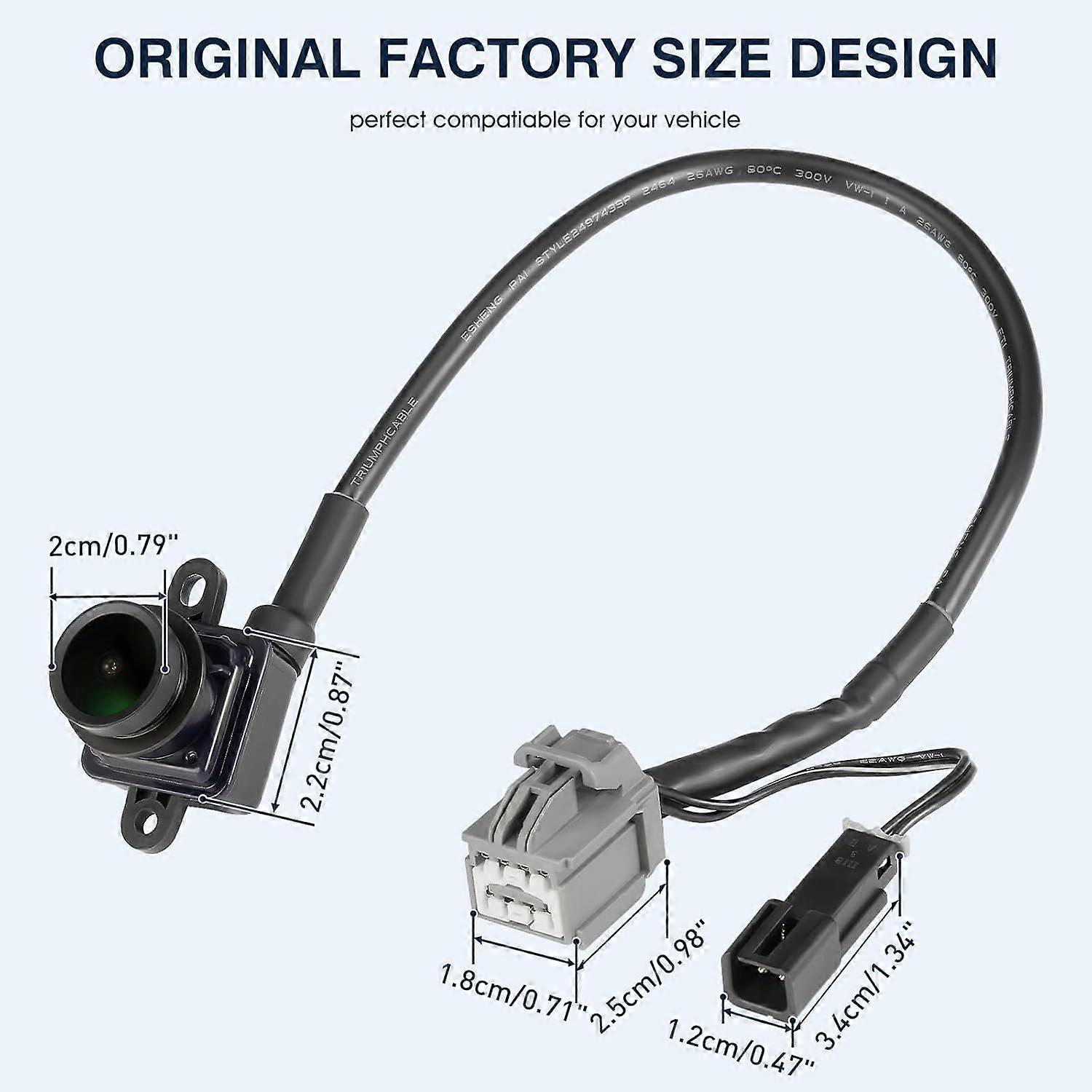 2025 Newest Rear View Assist Camera for 2011-2020 Dodge Journey Safe ...