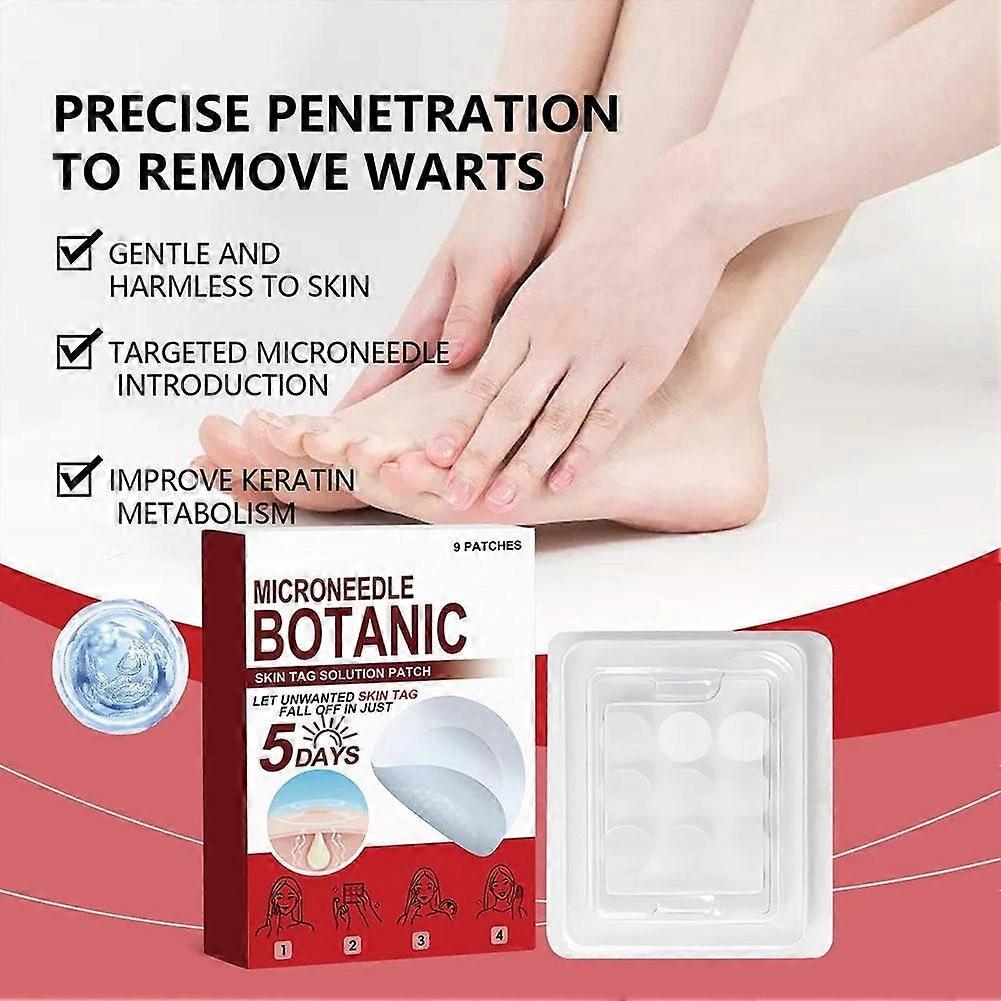 Microneedles Botanical Skin Appendage Removal Patch, Skin Patch for ...