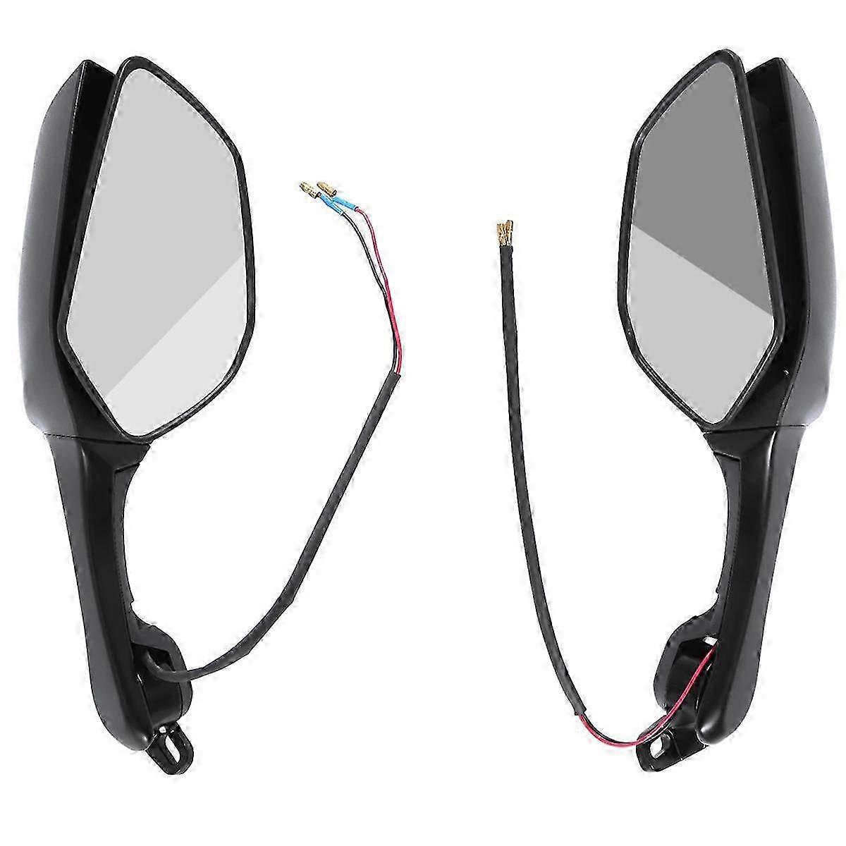 Side mirrors with integrated turn signals for CBR650F CBR650R | Fruugo UK