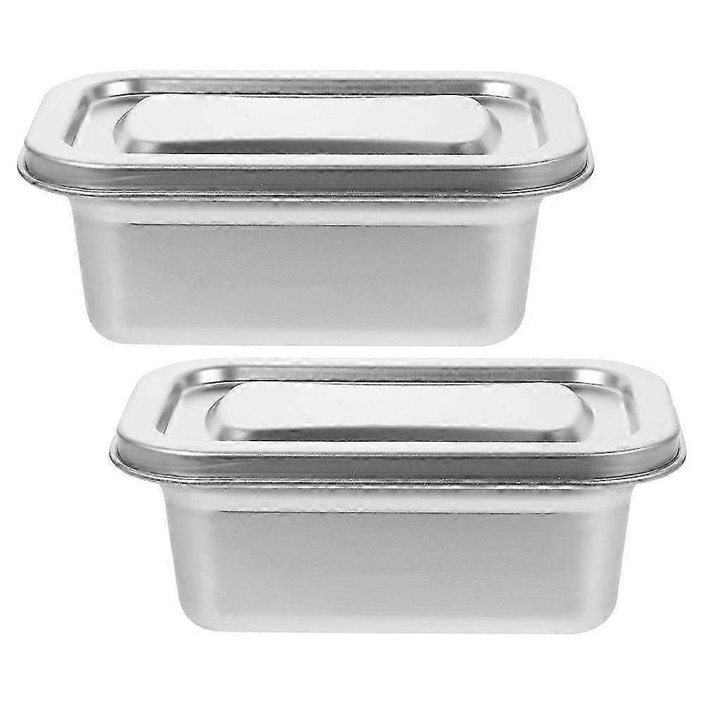 Ice Cream Keeper Stainless Steel Container Homemade Ice Cream Box ...