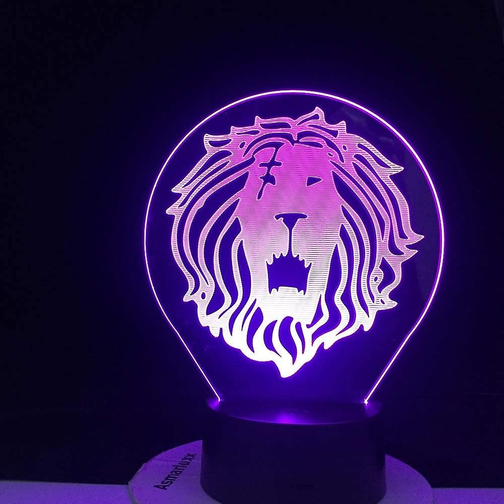 Veeki Anime Lamp Illusion Light LED Night Light Lamp Escanor Seven ...