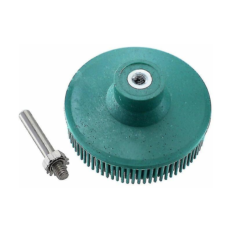 Abrasive Brush Rubber Rubber Dark Green Polishing Wheel For Electric ...