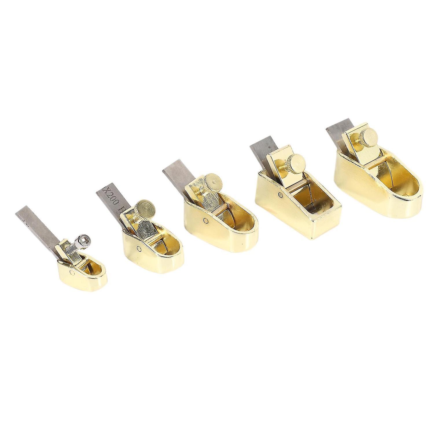 5 Piece Plane Set Curved Metal Luthier Tool Violin Cello Instrumen ...