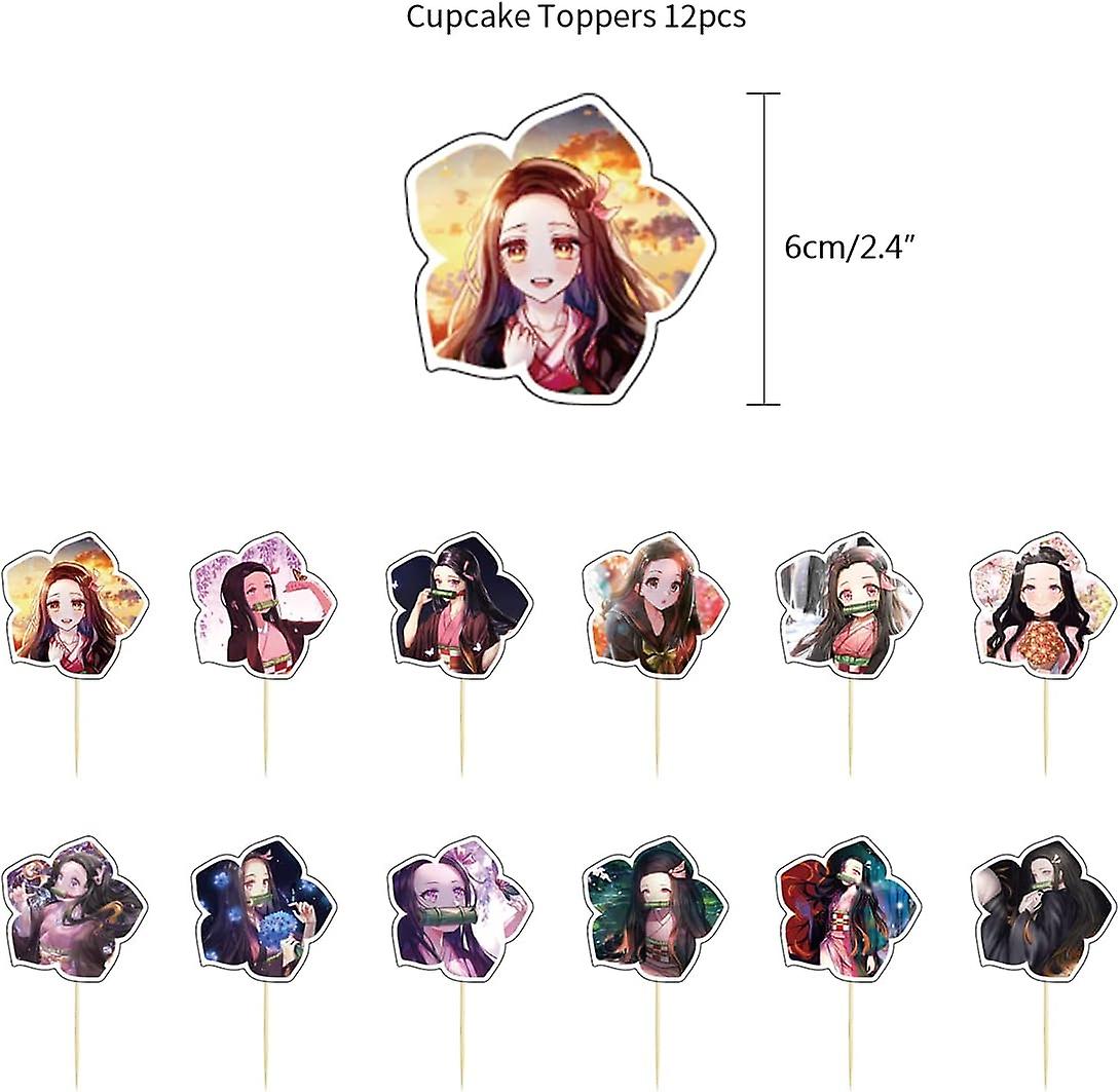 Anime Cartoon Birthday Party Decorations for De_mon s-layer Anime ...