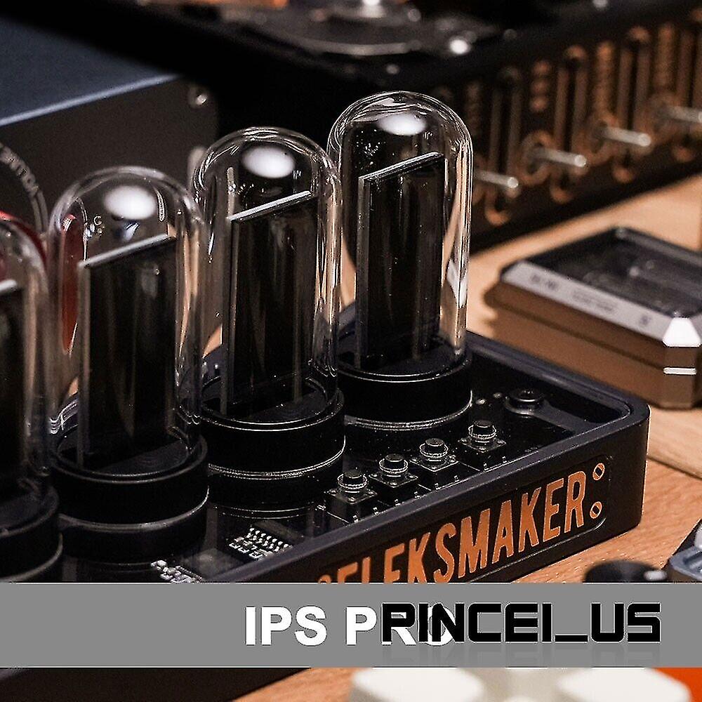 Ips Pro Rgb Digital Clock Nixie Electronic Rgb Light Retro Glow Tube 6 ...