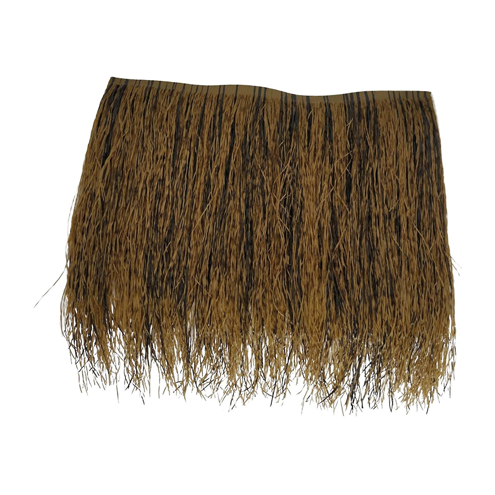 Palm Thatch Roll Hut Thatch Easy to Install Artificial Straw Roof ...