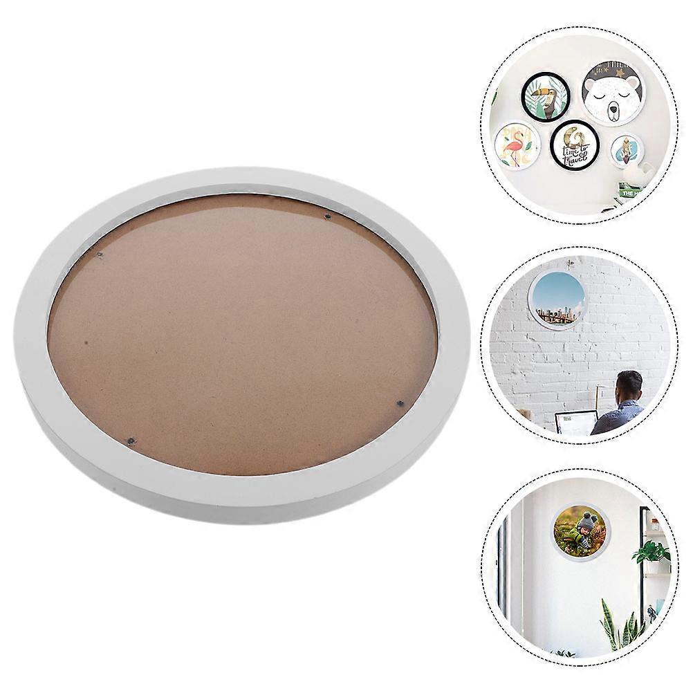 Round Picture Frame Wall Hanging Display Frame Decorative Photo Frame ...