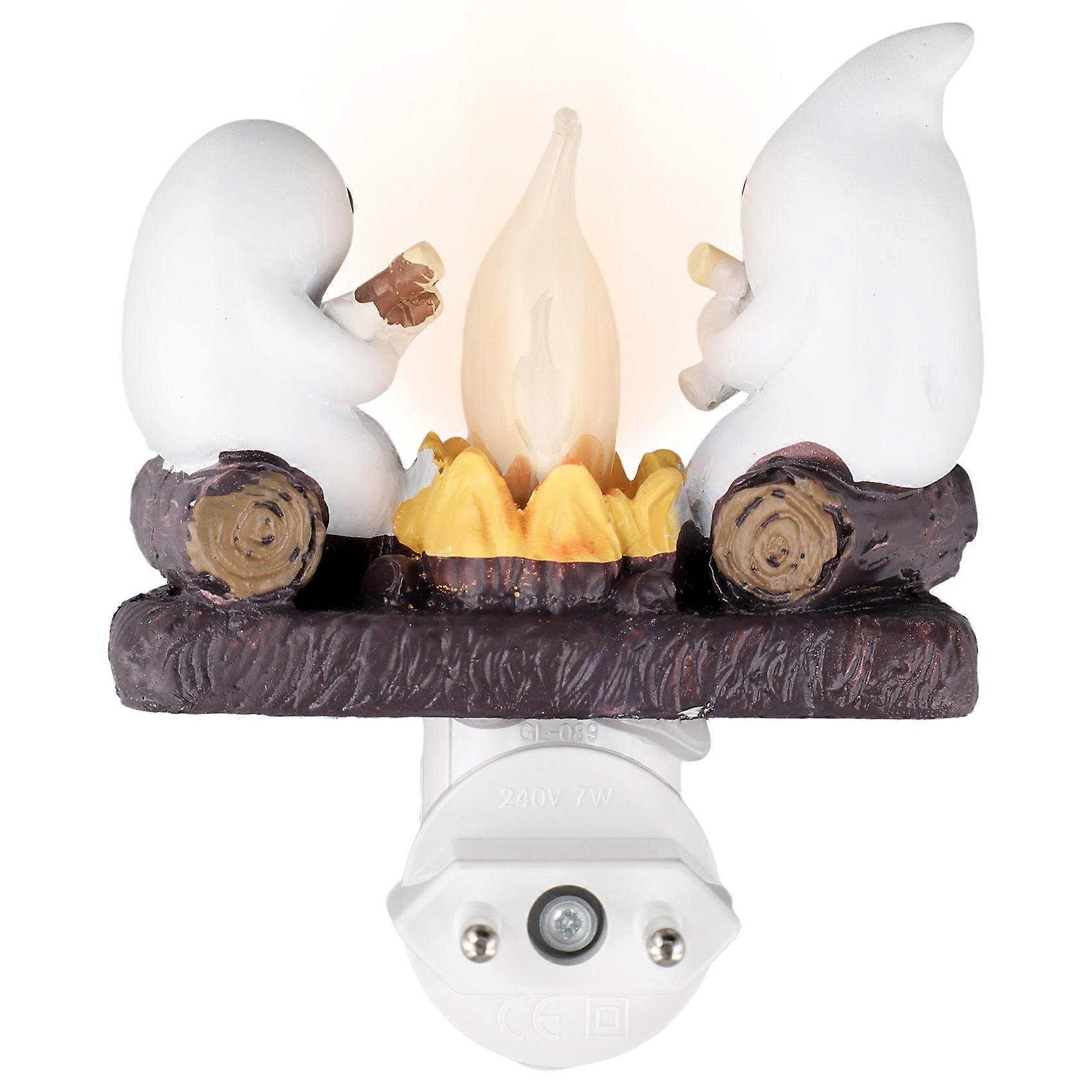 Ghost Campfire Flickering Night Light Ghosts Roasting Campfire S 'Mores ...