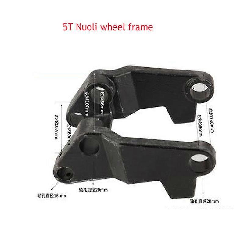 Forklift Hydraulic TruckDF Fork Wheel PartsDB Ground Bull Wheel Frame ...