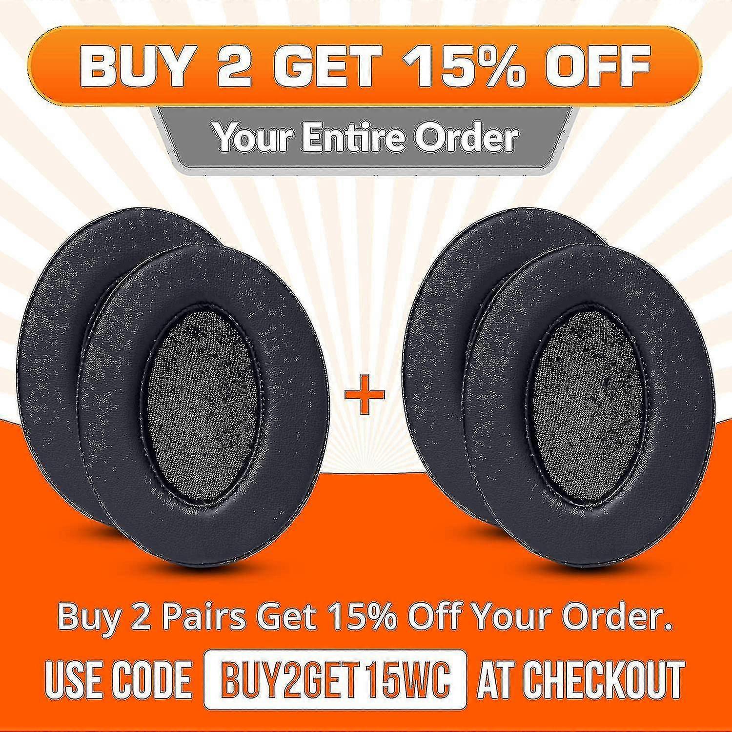 2024 Wicked Cushions Upgraded Replacement Earpads For Ath M50x - Fits ...