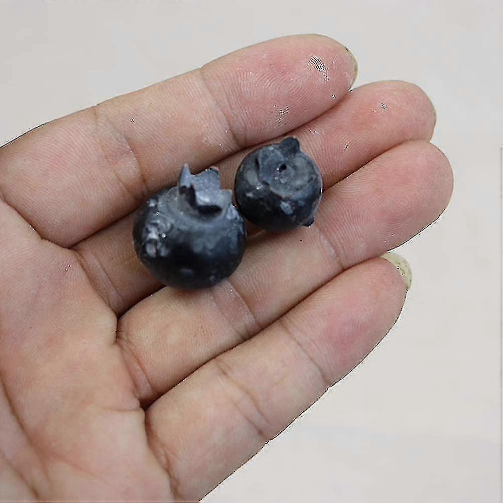 Artificial Blueberry 50pcs Fake Blueberries Artificial Fruits Lifelike ...