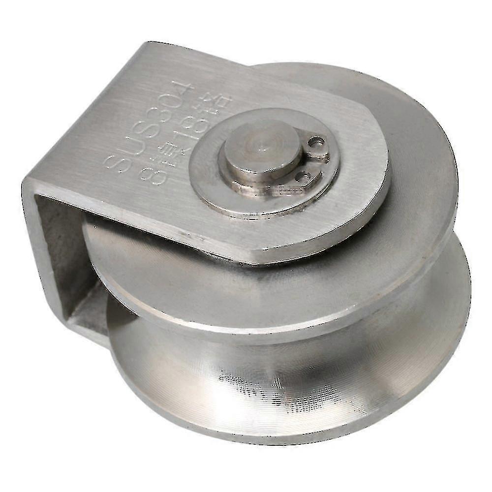 Small Size U Type Rail Track Roller Stainless Steel Rail Fixed Pulley ...