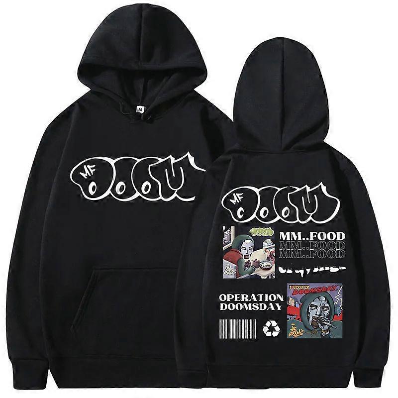 Rapper Mf Doom MM FOOD Doomsday Album Graphic Hoodie Men Women Hip Hop ...